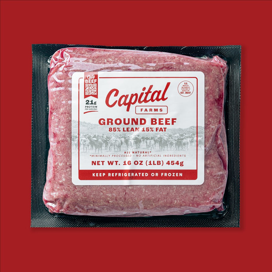 Local Ground Beef & Premium Hot Dogs – Capital Farms Meats & Provisions