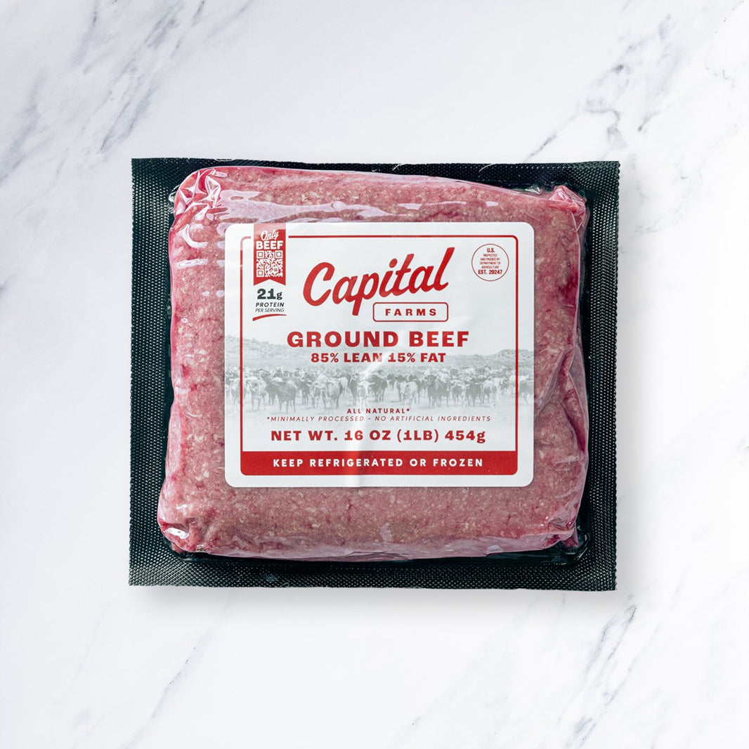 Local Ground Beef & Premium Hot Dogs – Capital Farms Meats & Provisions