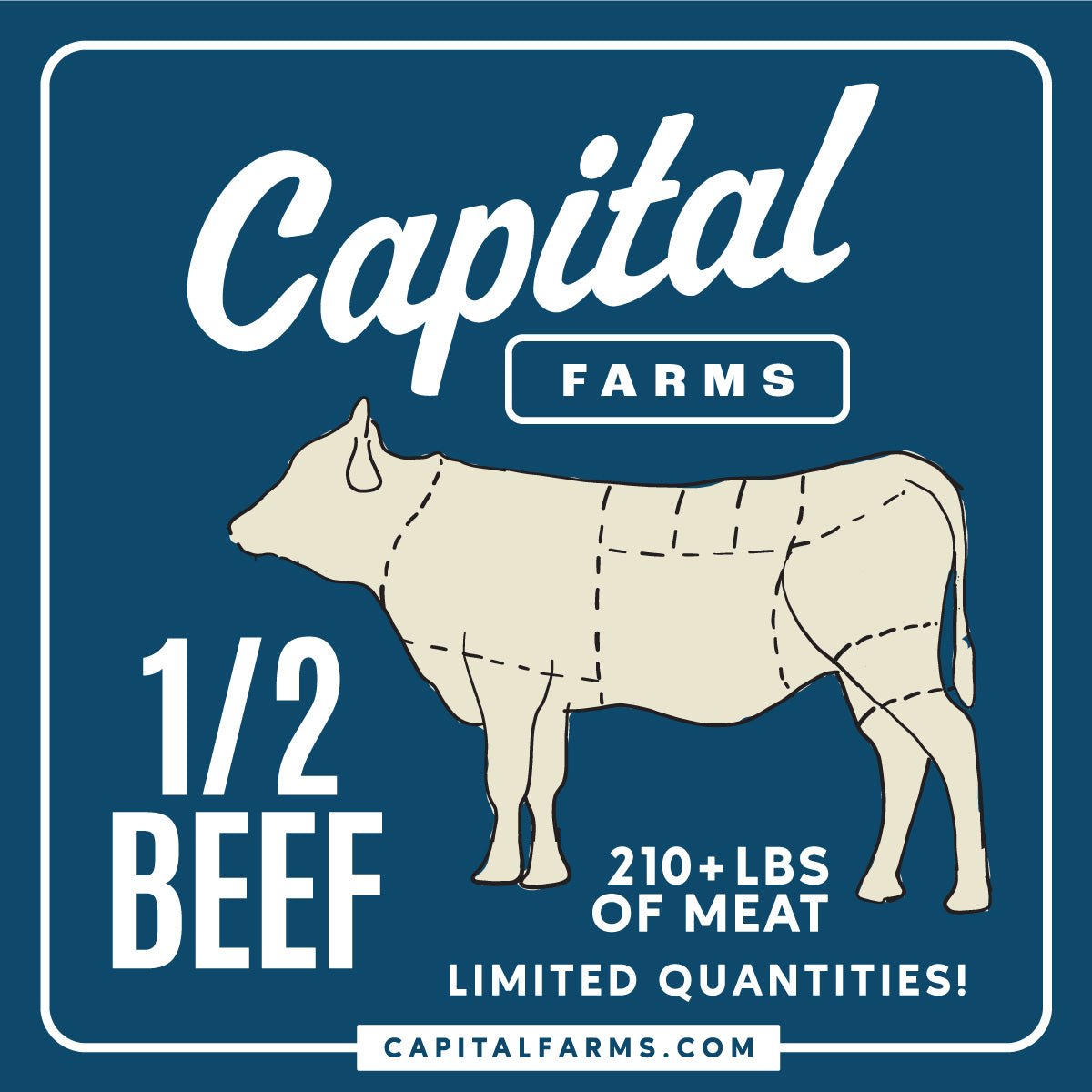 Premium Corriente Beef | 1/2 Beef for Sale – Capital Farms Meats ...